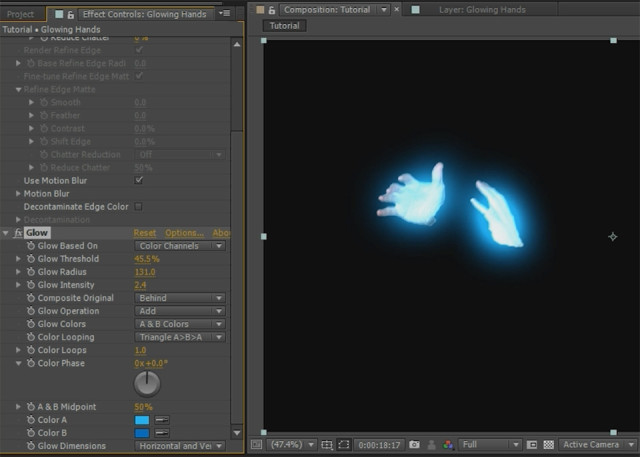 How To Make Things Glow In Adobe After Effects Basic Tutorial